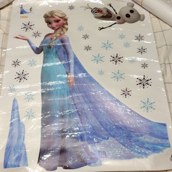 Disney | Party Supplies | Disney Frozen Wall Decals Olaf Elsa Anna ...